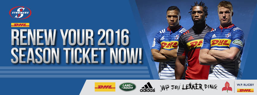 Renew your 2016 Season Ticket NOW! | The Official Website for the DHL ...