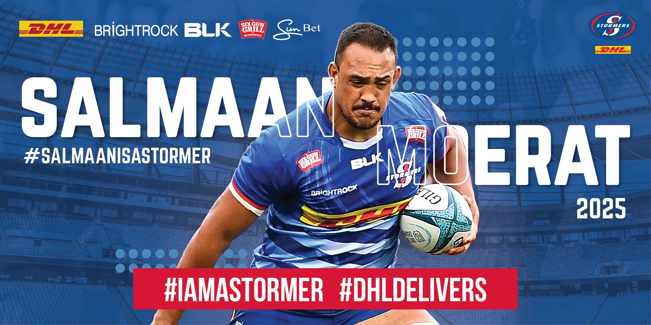 Moerat locked in until 2025 | The Official Website for the DHL Stormers