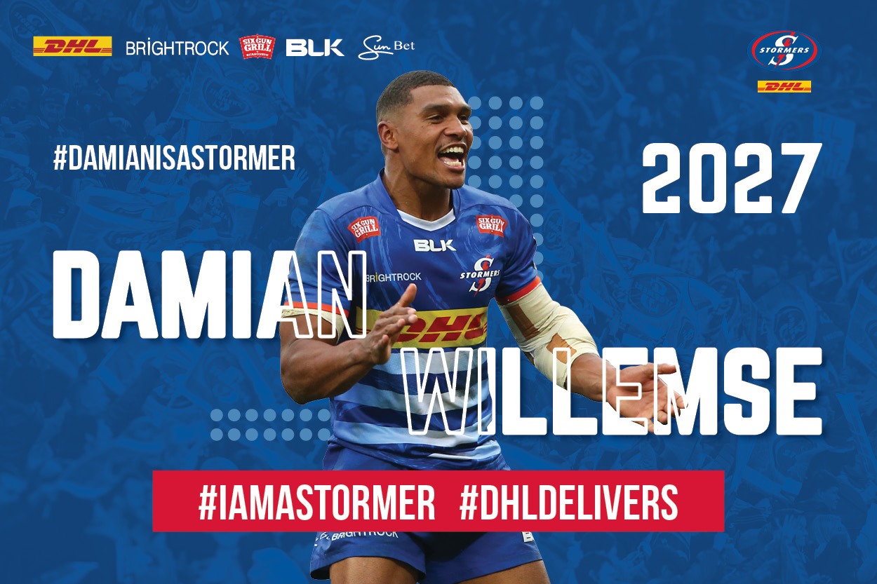 Willemse extends with DHL Stormers until 2027 | The Official Website for the DHL Stormers