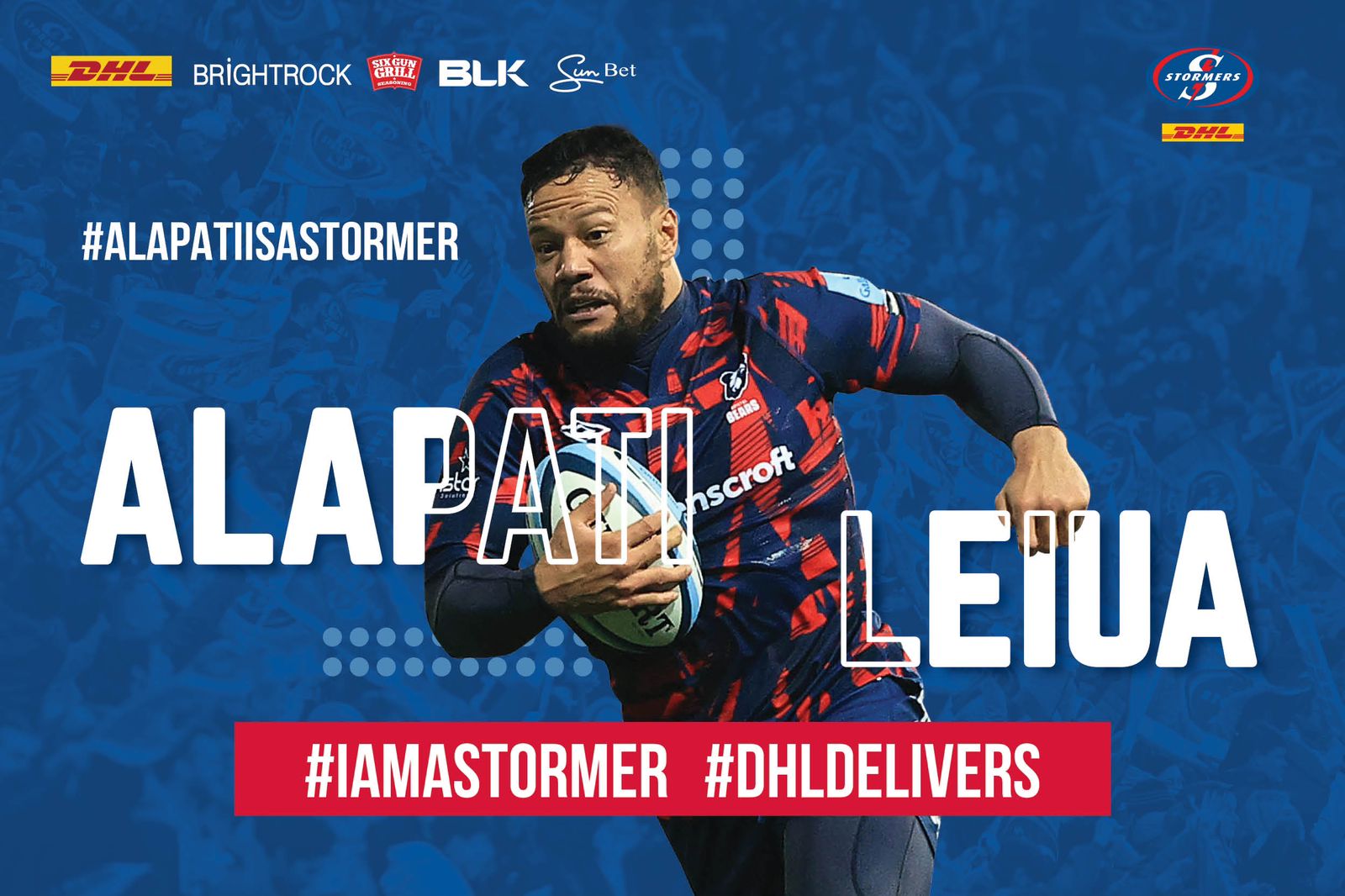 Samoan centre Leiua signs with DHL Stormers | The Official Website for ...