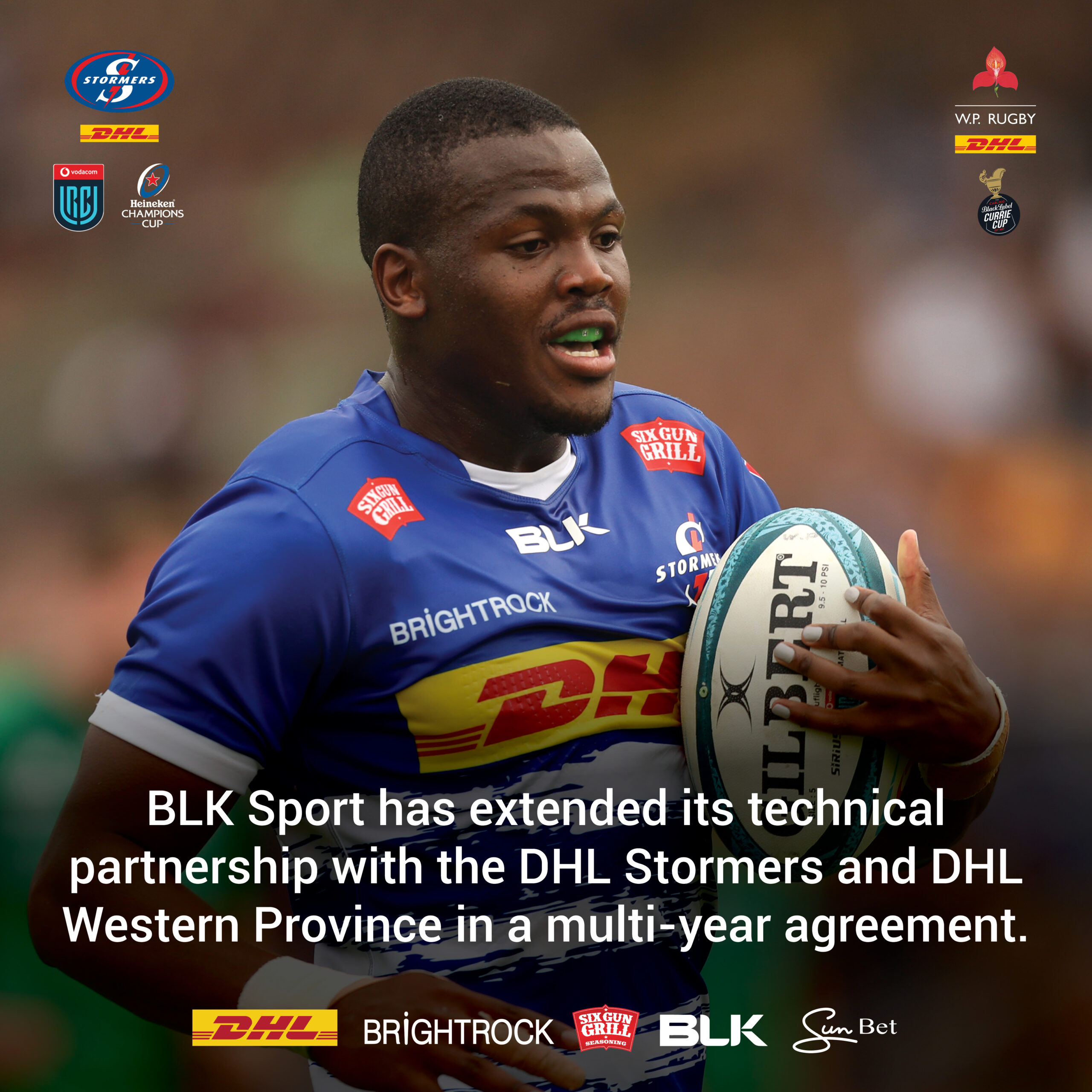 BLK extends partnership with DHL Stormers and DHL WP | The Official Website for the DHL Stormers