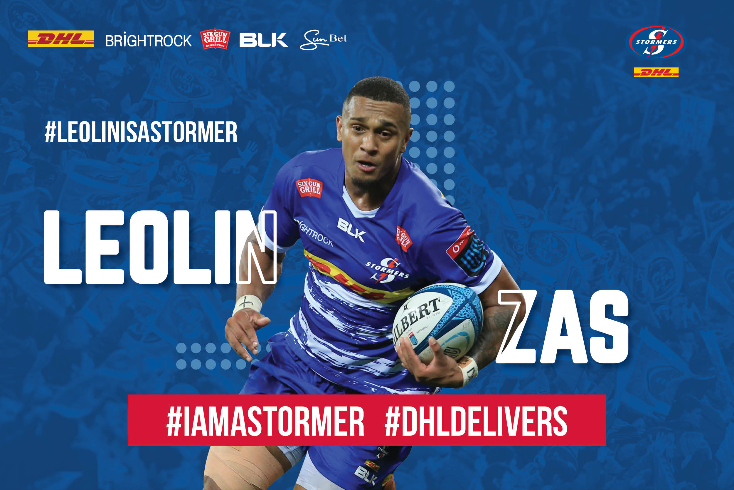 Zas extends with DHL Stormers | The Official Website for the DHL Stormers