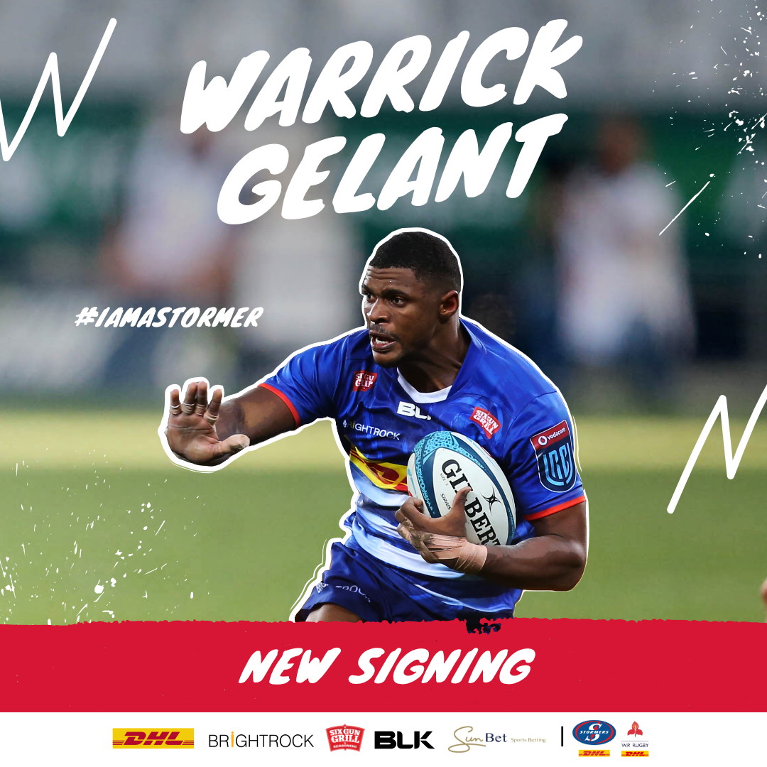 DHL Stormers welcome Gelant back | The Official Website for the DHL Stormers