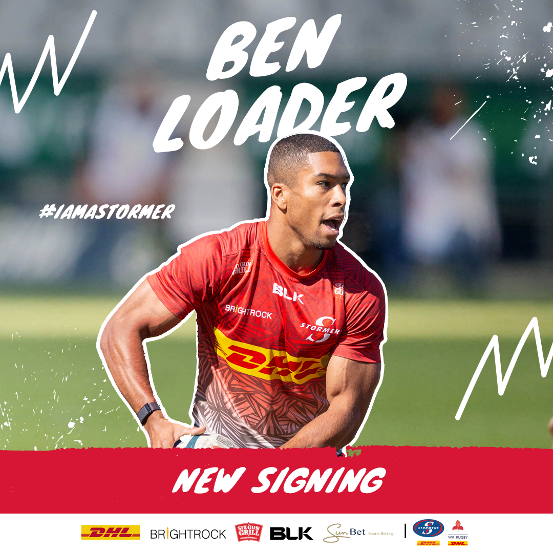 Loader joins DHL Stormers | The Official Website for the DHL Stormers