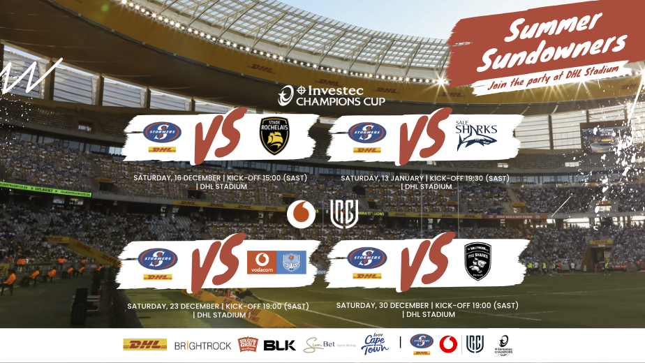 Summer Sundowners at DHL Stadium on sale now | The Official Website for ...