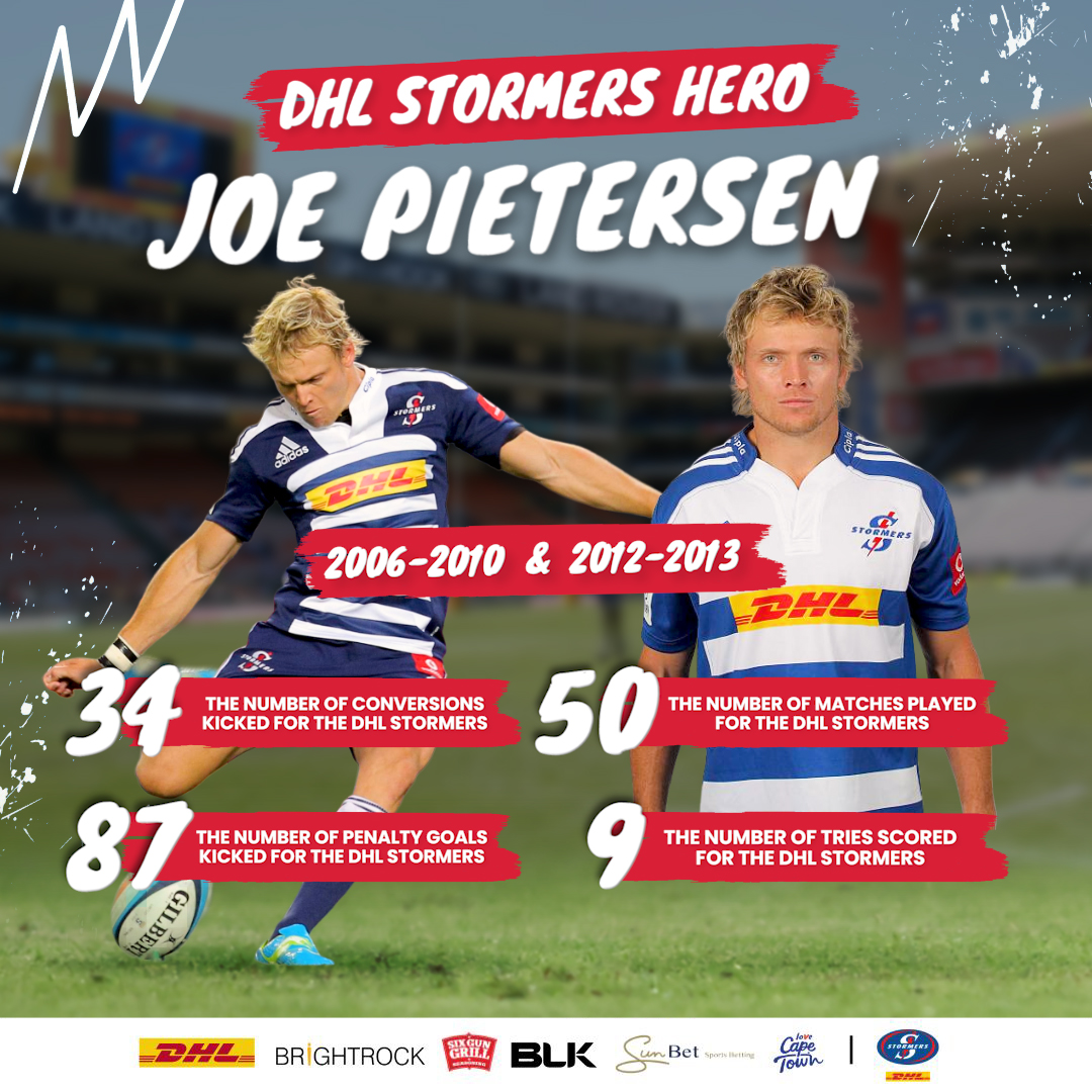 DHL Stormers legend: Joe Pietersen | The Official Website for the DHL Stormers