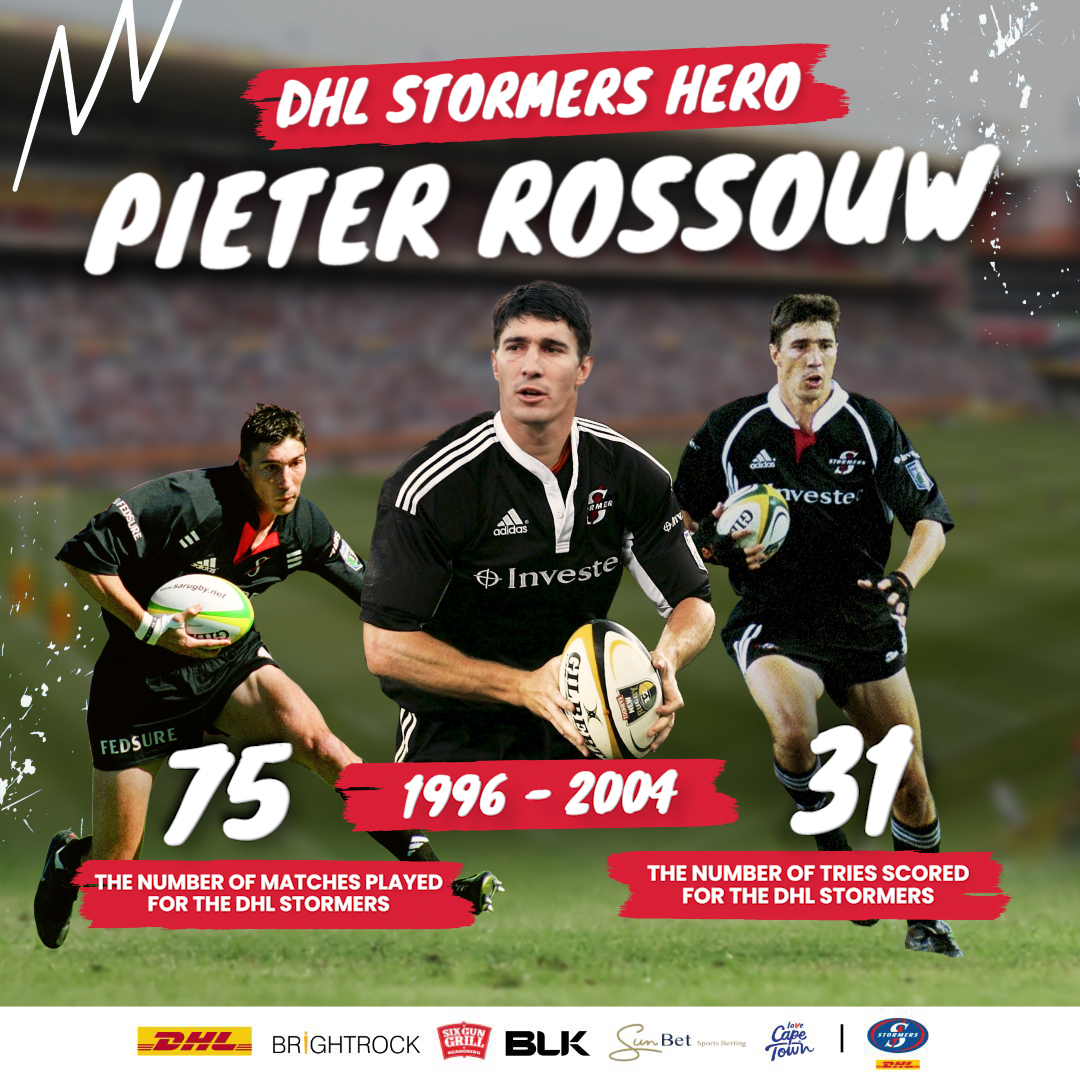 DHL Stormers legend: Pieter Rossouw | The Official Website for the DHL Stormers