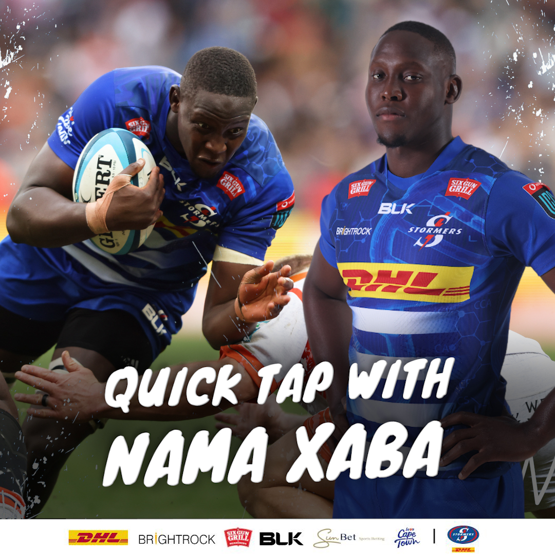Quick tap with Nama Xaba | The Official Website for the DHL Stormers