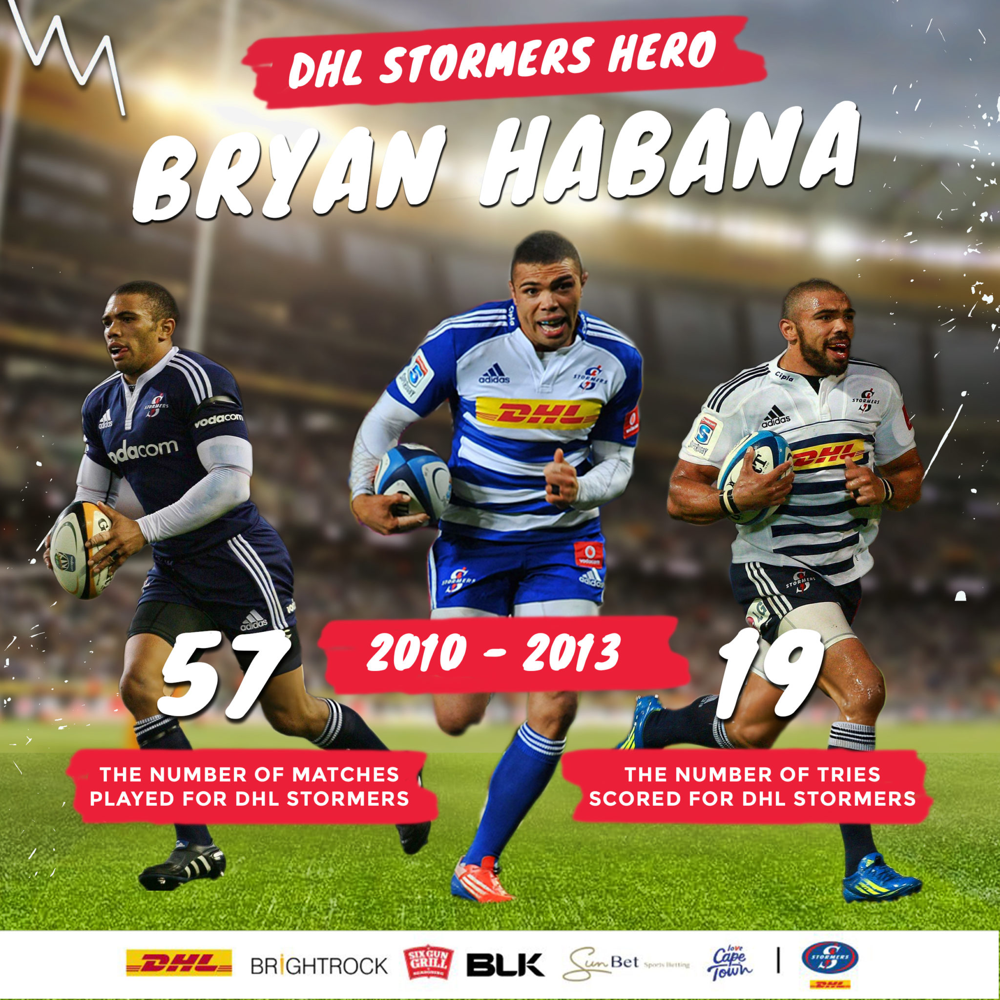 DHL Stormers legend: Bryan Habana | The Stormers