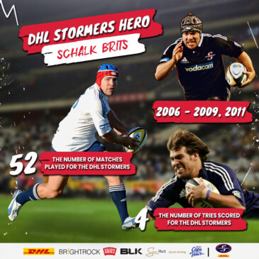 DHL Stormers legend: Schalk Brits | The Official Website for the DHL Stormers