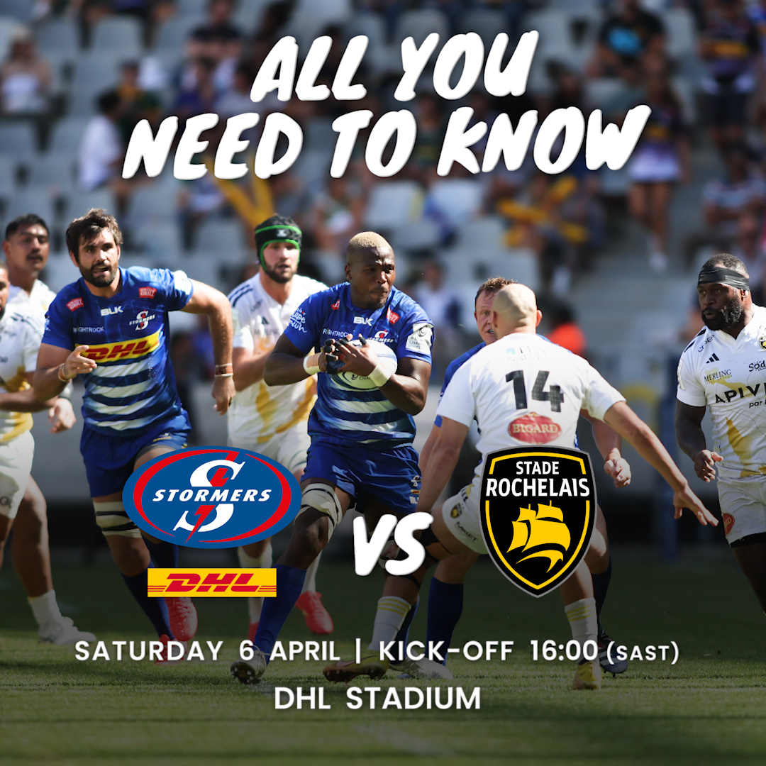 All you need to know: DHL Stormers v Stade Rochelais | The Official Website for the DHL Stormers