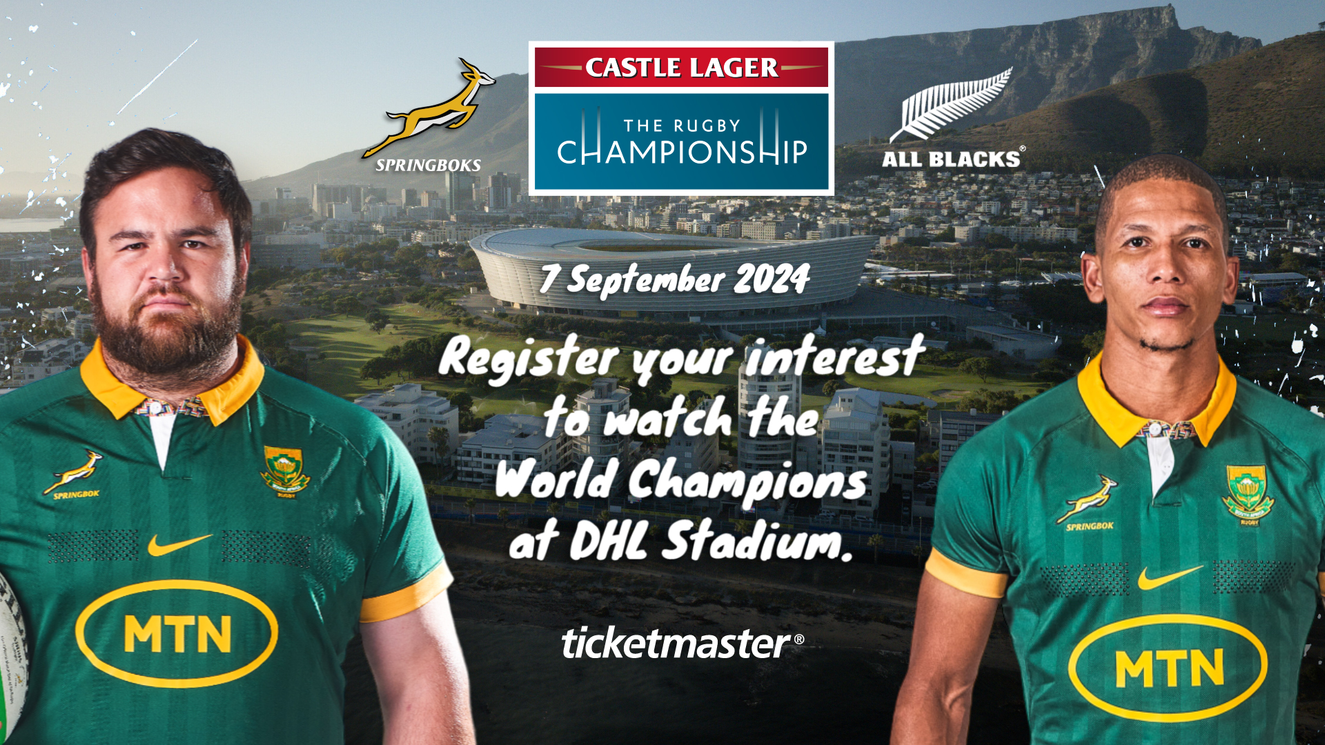 Boks v All Blacks at DHL Stadium - Ticket sales process | The Official Website for the DHL Stormers