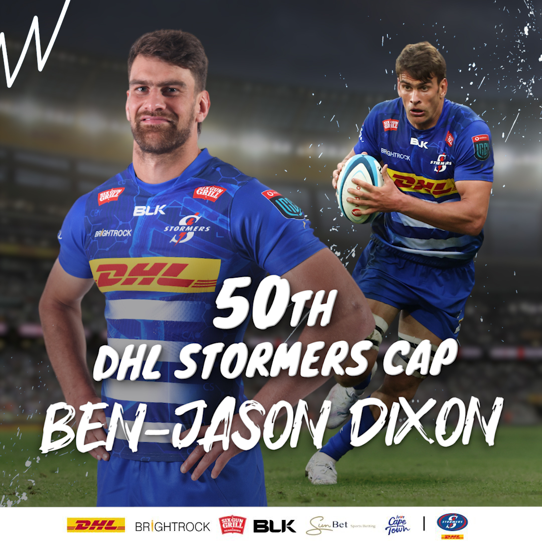 Dixon hits 50 at DHL Stadium | The Official Website for the DHL Stormers