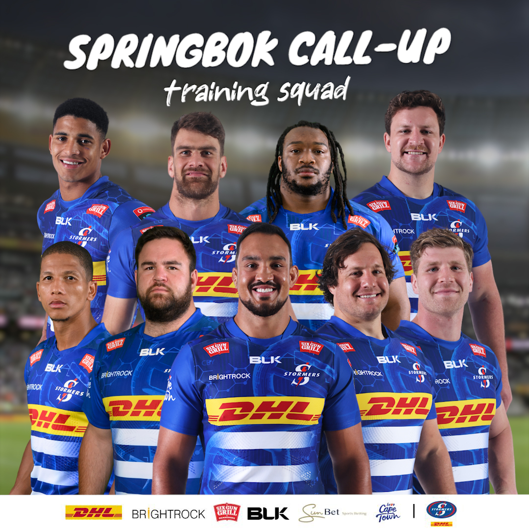 Nine DHL Stormers in Bok training squad | The Official Website for the DHL Stormers
