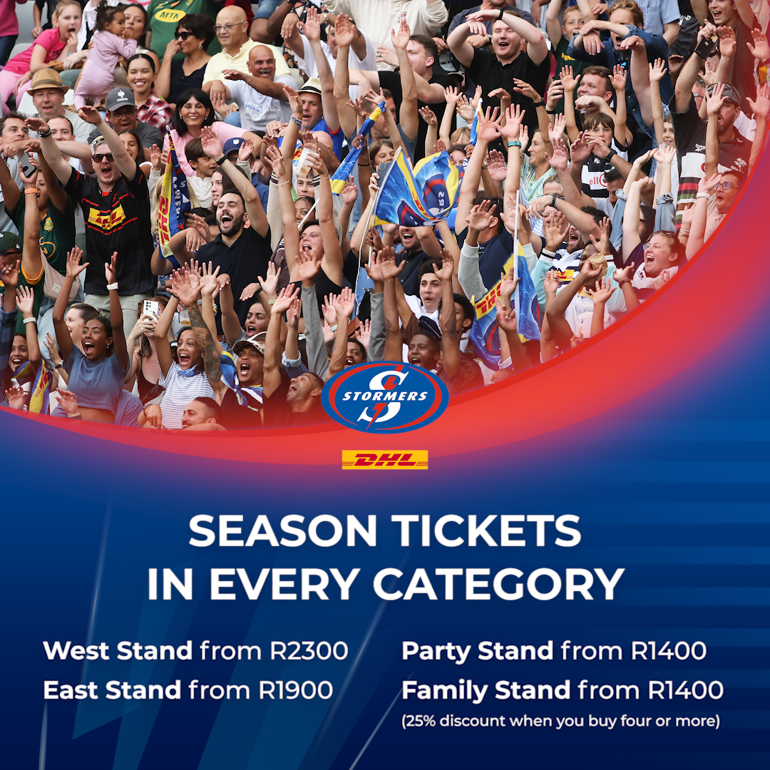 Buy your Stormers Rugby 2024/25 season tickets now | The Official ...
