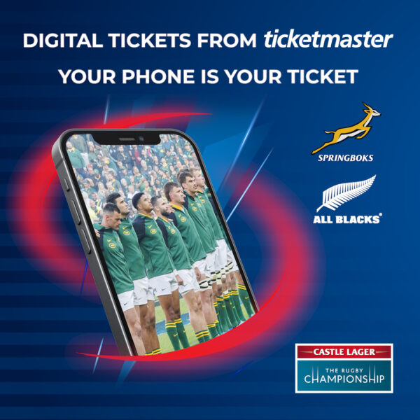 Digital tickets for Boks v All Blacks at DHL Stadium | The Official ...